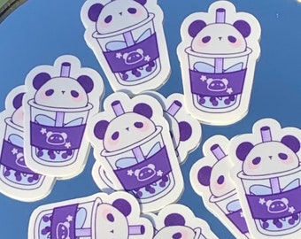 Panda Boba Sticker - Etsy