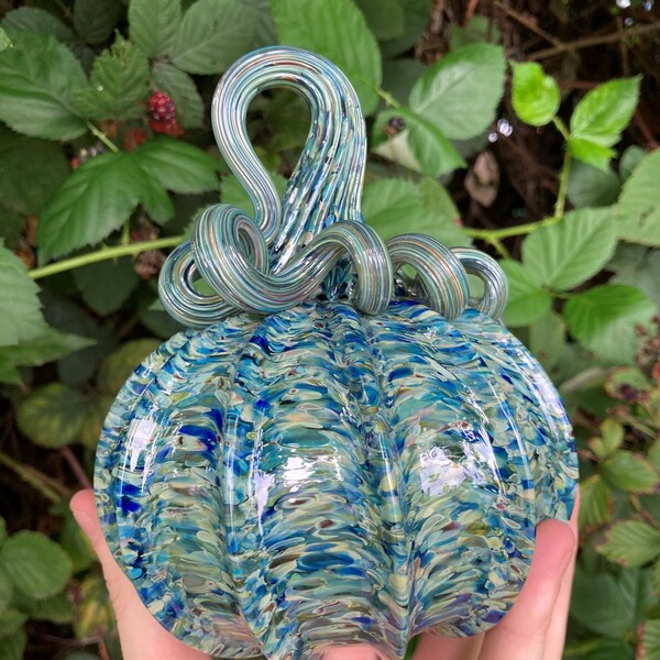Sea Glass Pumpkins - Etsy