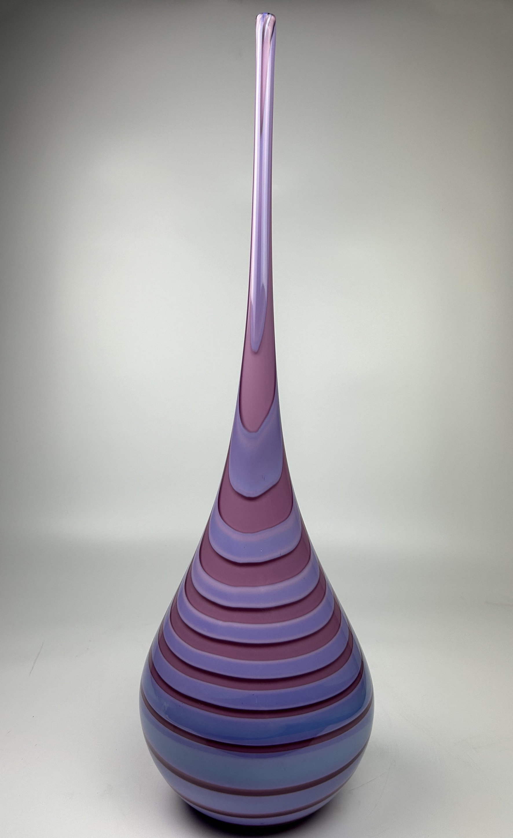 Teardrop Spire Vase in Purple/pink - Etsy