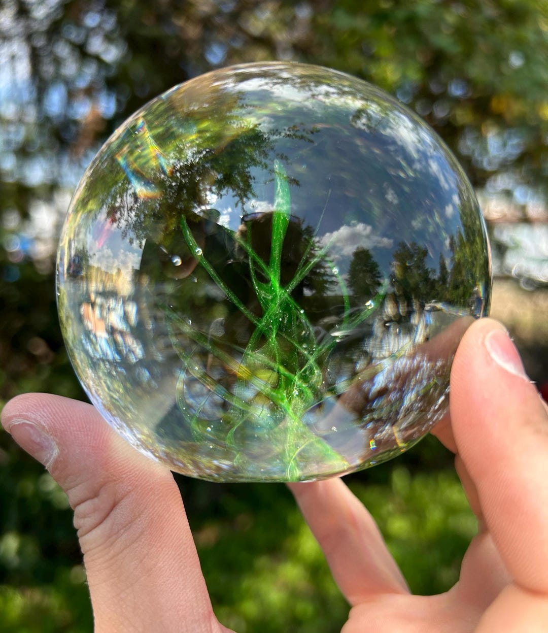 Uranium Glass Devils Fire - Etsy