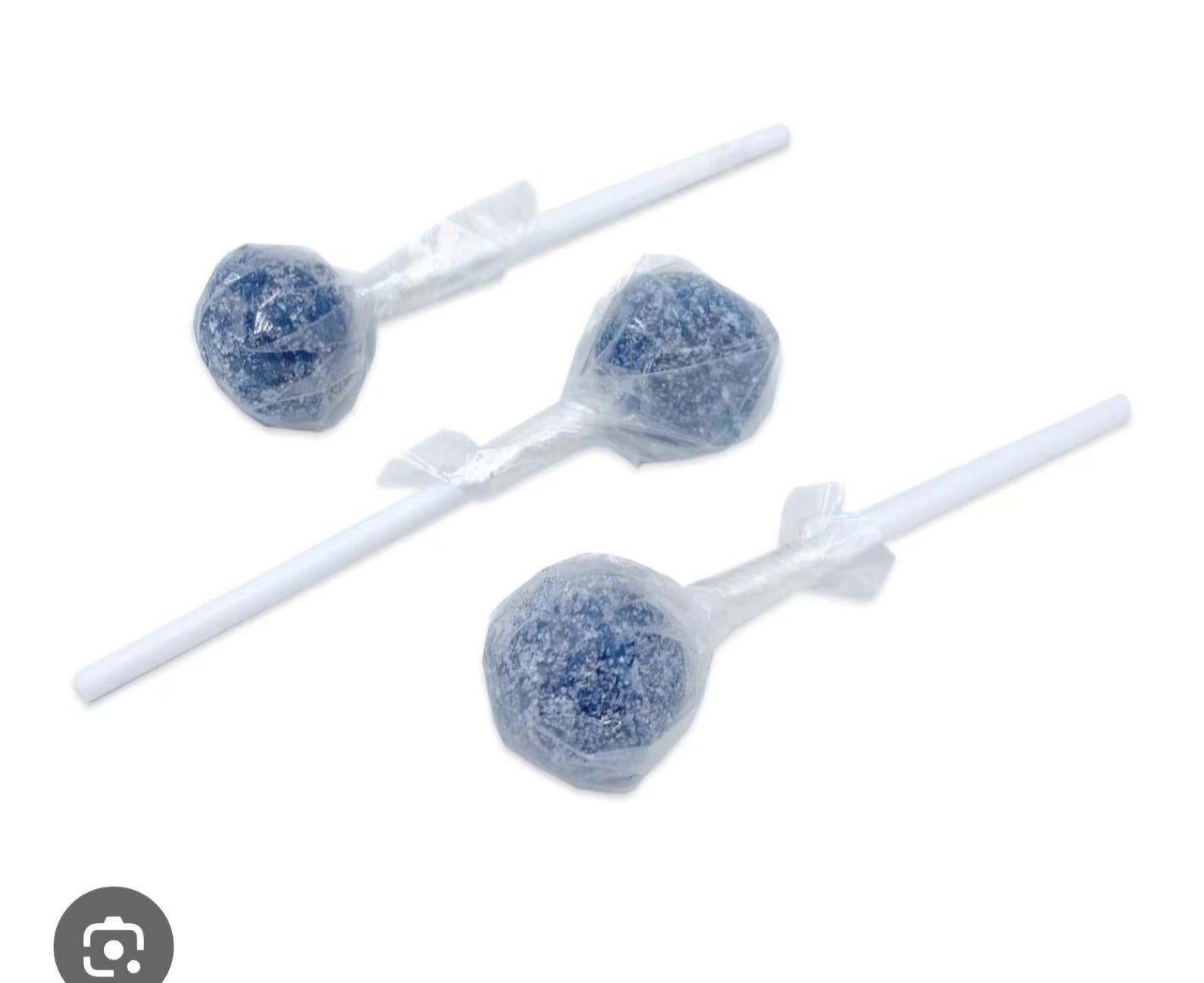 Blue Raspberry Lollipops 5 for 50p Vegan - Etsy UK