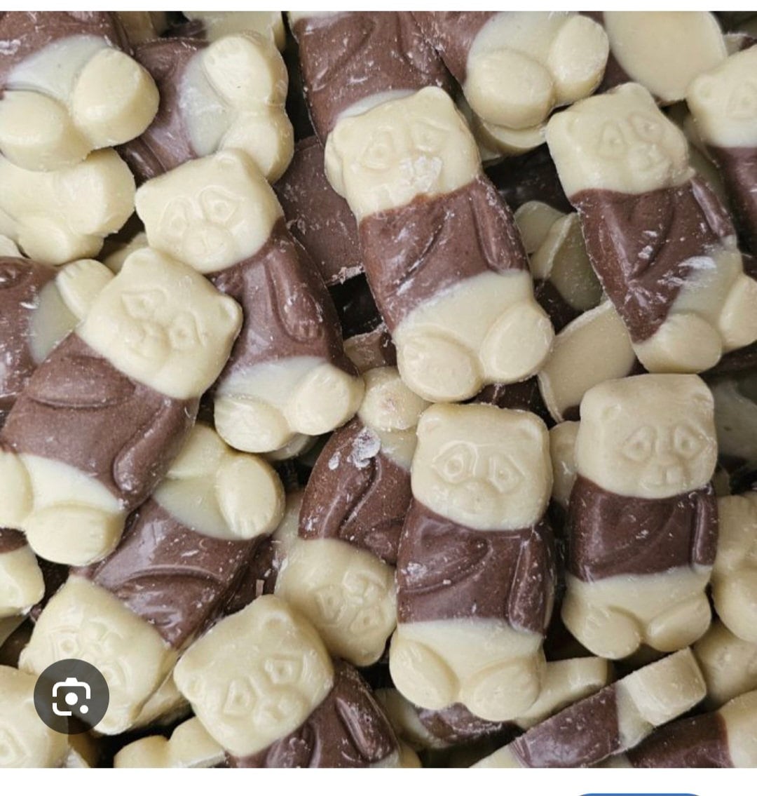 Chocolate Pandas Vegetarian 100g - Etsy UK