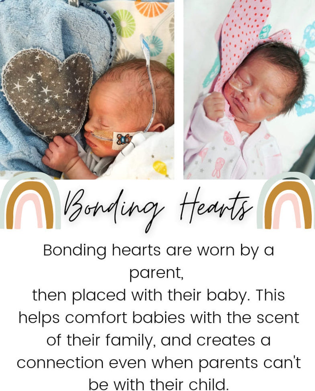 Donate Bonding Hearts to NICU Families - Etsy