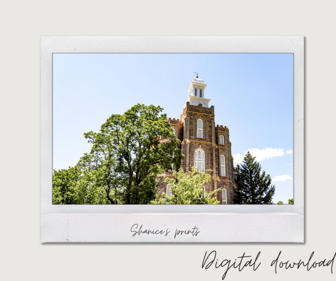 Logan Temple |lds Temple| Digital Download| Temple Art - Etsy