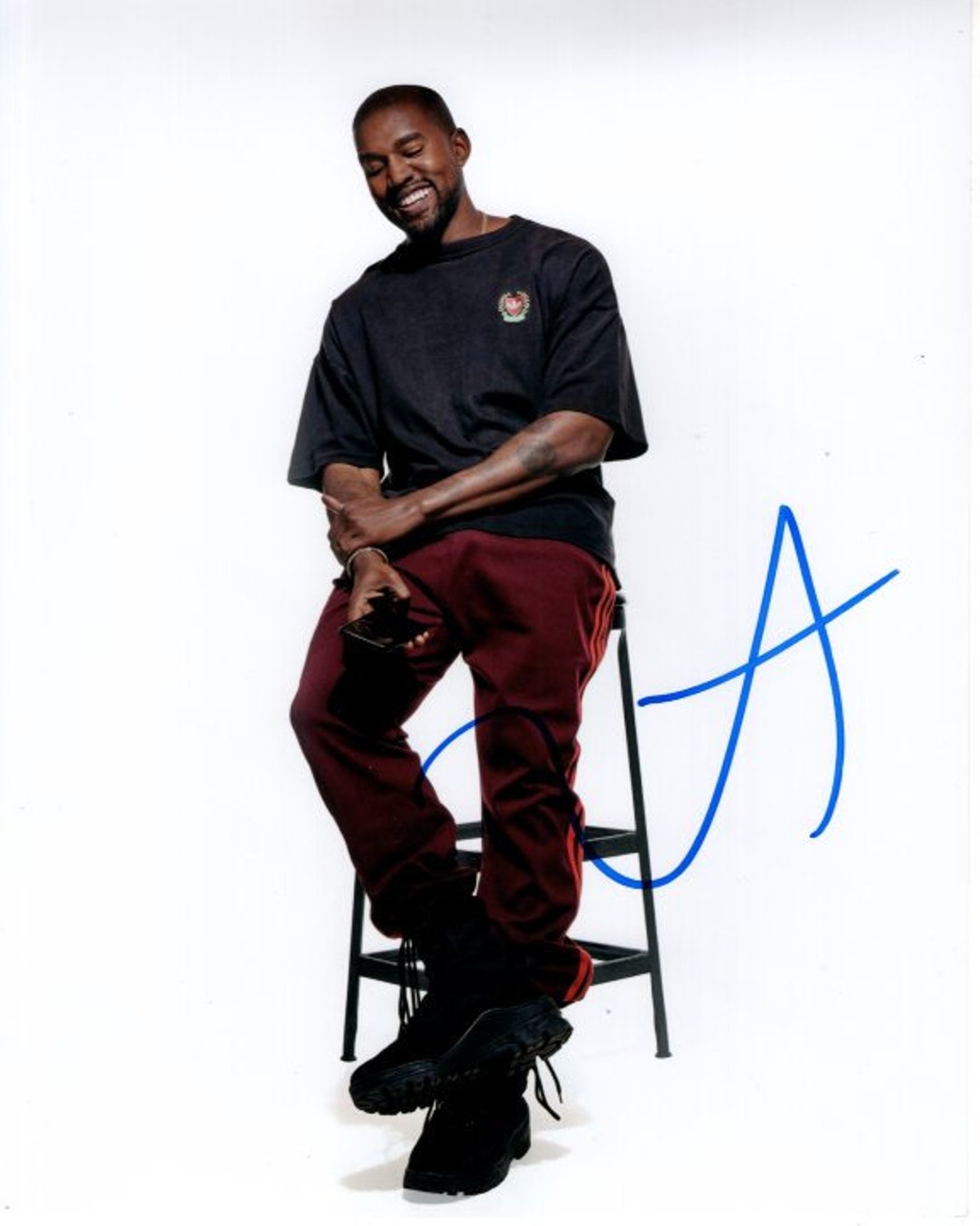 Kanye West Signed Autographed 8x10 Photograph COA - Etsy