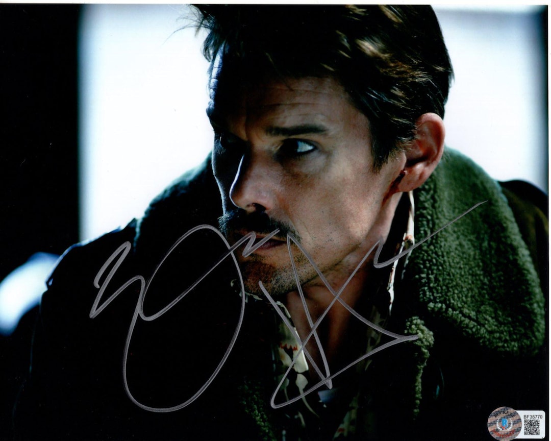 Ethan Hawke Signed Autographed 8x10 Predestination the Barkeep ...