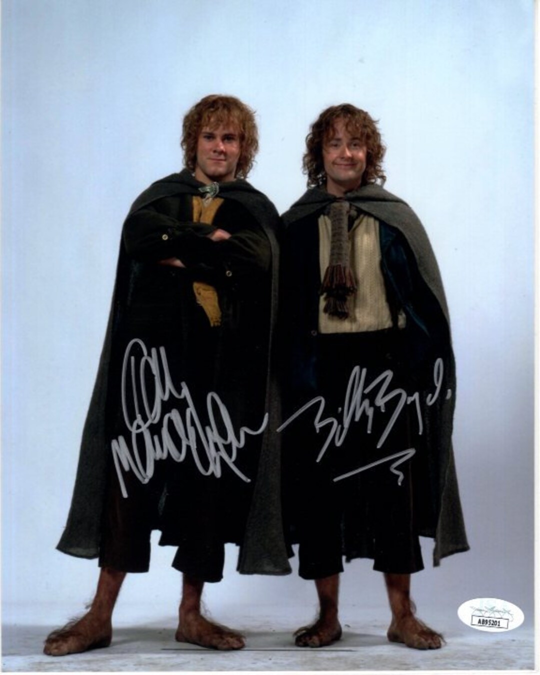 Billy Boyd and Dominic Monaghan Signed Autographed 8x10 the Lord of the ...
