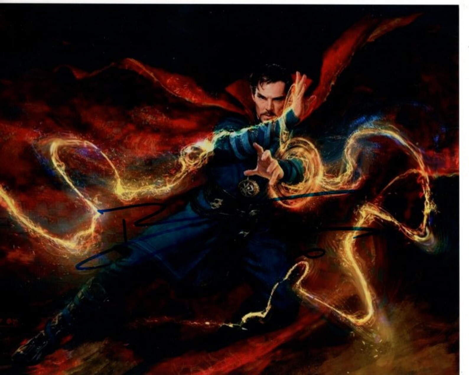 Benedict Cumberbatch Signed 8x10 Doctor Strange Photograph COA - Etsy