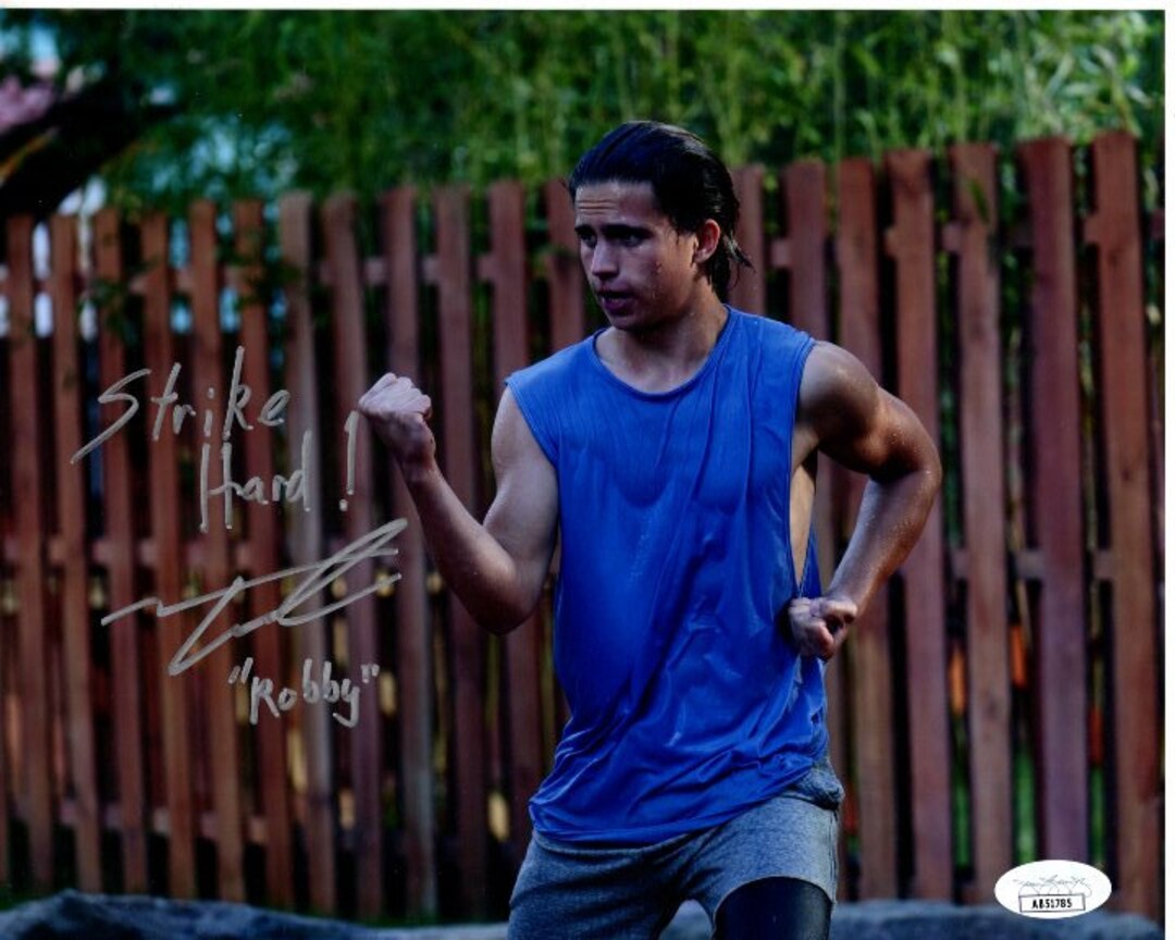 Tanner Buchanan Signed Autographed 8x10 Cobra Kai Robby Keene ...