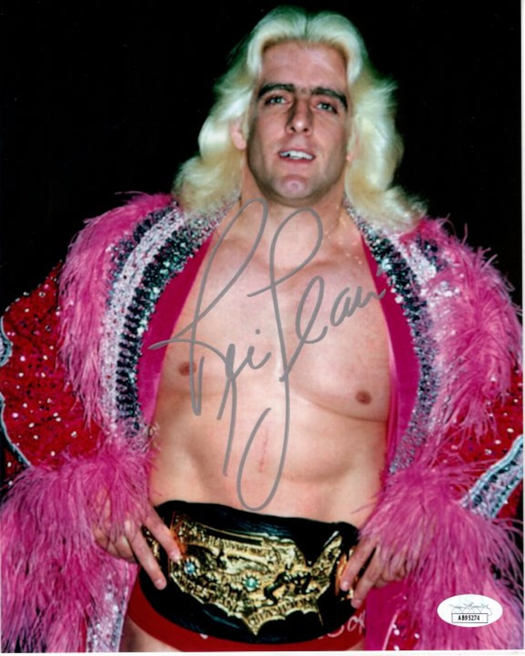Ric Flair Signed Autographed 8x10 WWE Wrestling Wrestler Photograph JSA ...