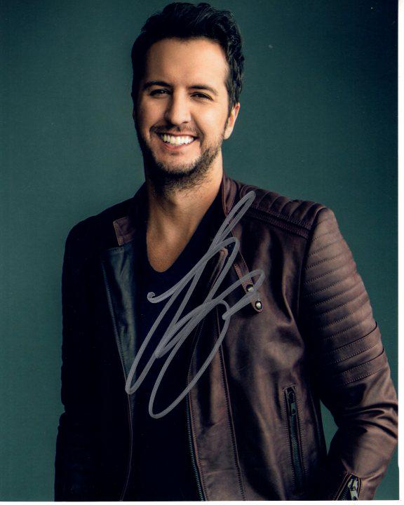 Luke Bryan Signed Autographed 8x10 Photograph COA - Etsy
