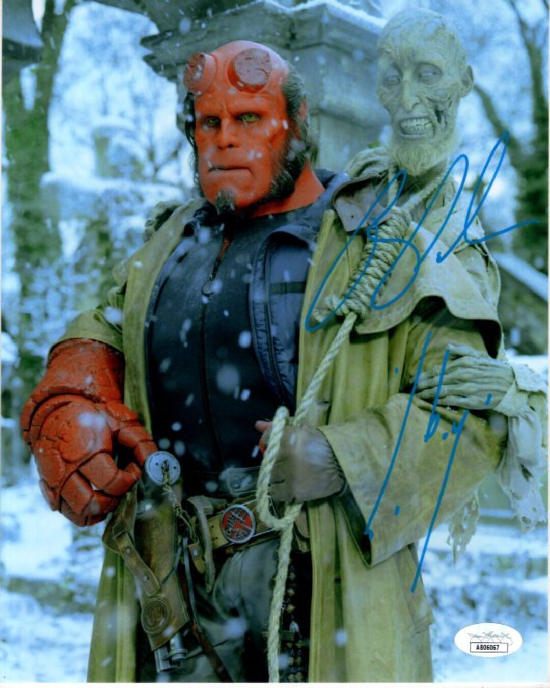 Ron Perlman Signed Autographed 8x10 Hellboy Photograph JSA - Etsy