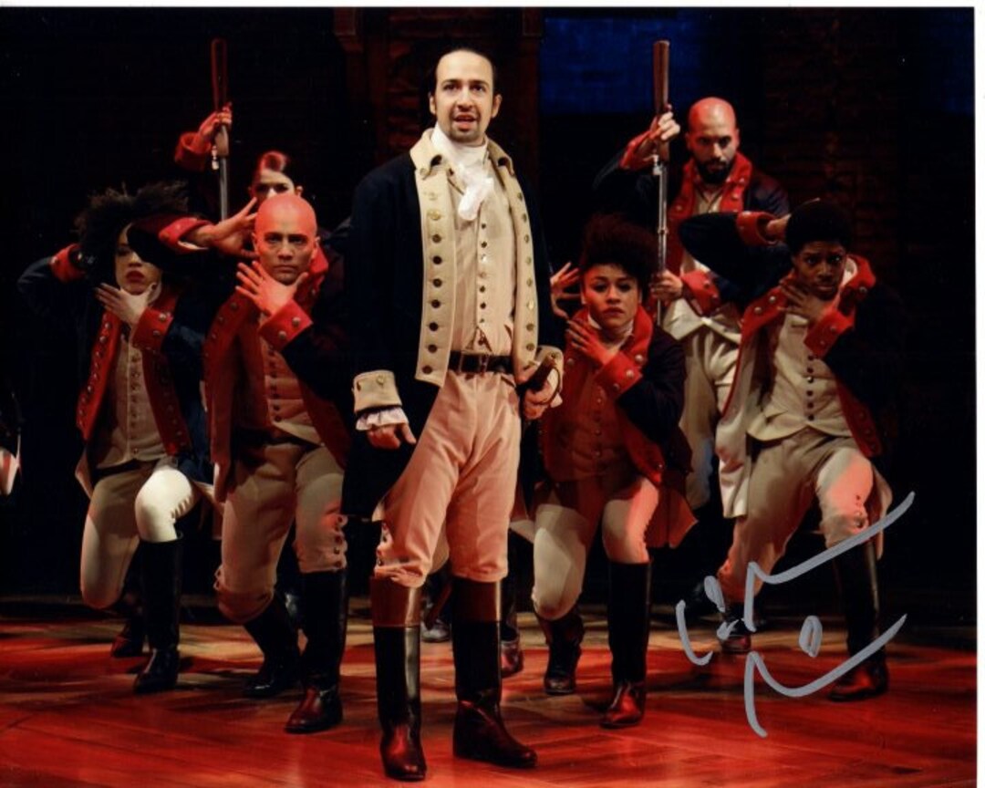 Lin-manuel Miranda Signed Autographed 8x10 Hamilton Photograph COA - Etsy