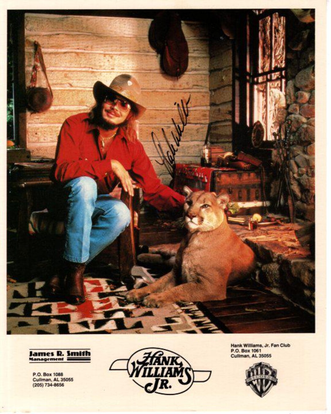 Hank Williams Signed Autographed 8x10 Photograph COA - Etsy