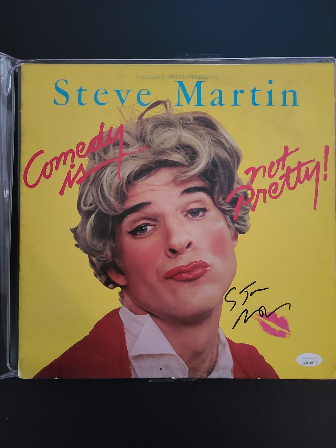 Steve Martin Signed Comedy is Not Pretty! LP Record Album JSA - Etsy