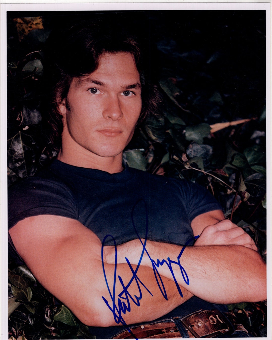 Patrick Swayze Signed Autographed 8x10 Photograph Todd Mueller COA - Etsy