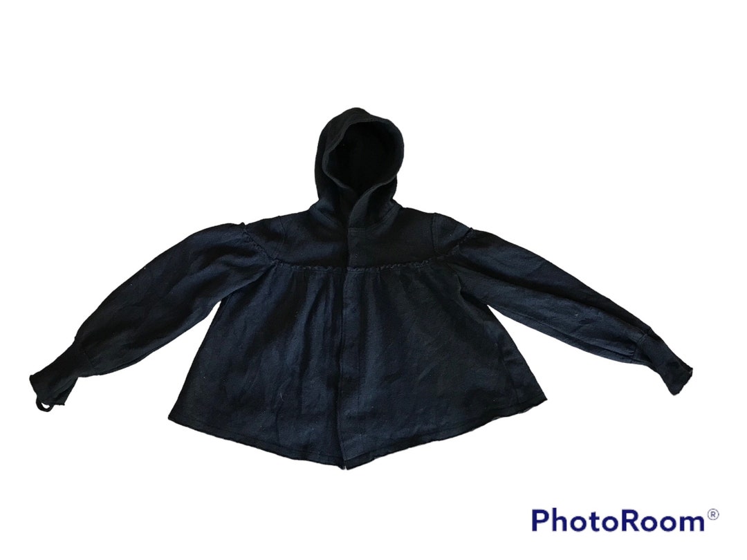 Vintage Zucca Gothic Hooded Snapbutton Saiz S - Etsy