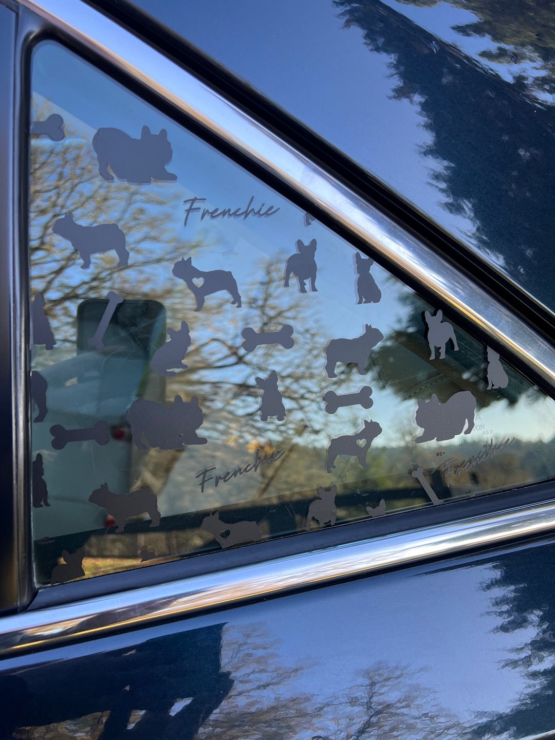 Many Frenchies Car Decal - Etsy