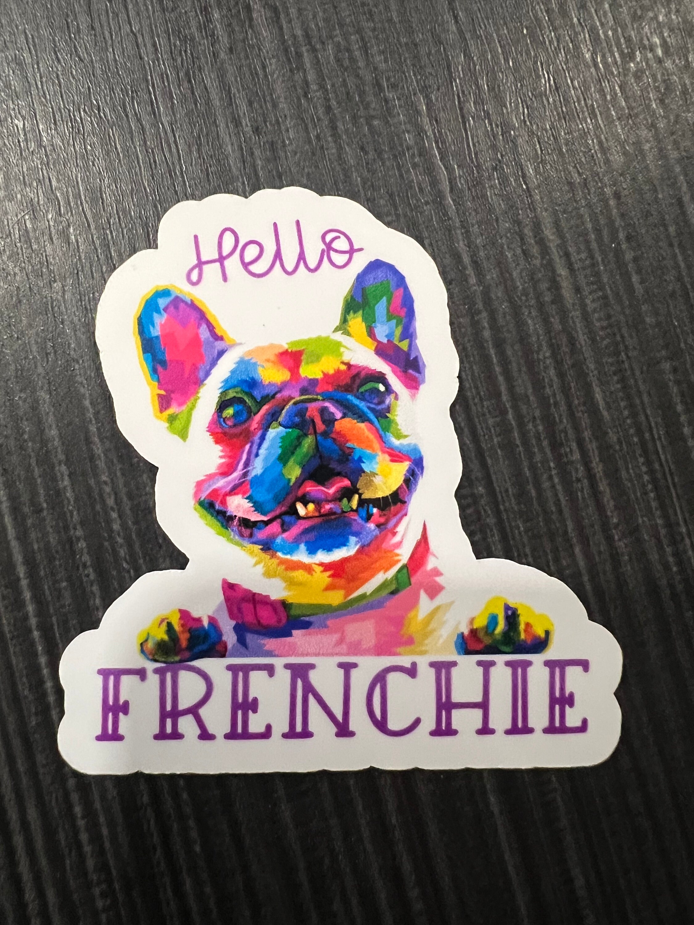 Frenchie Sticker Collection - Etsy