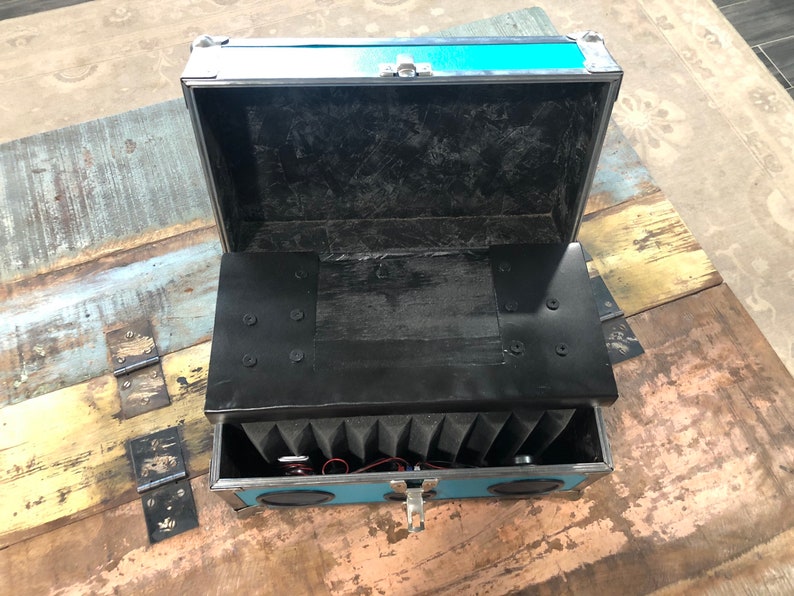 Mini Trunk Boom Box and Gun Safe Mini Foot Locker Speaker - Etsy