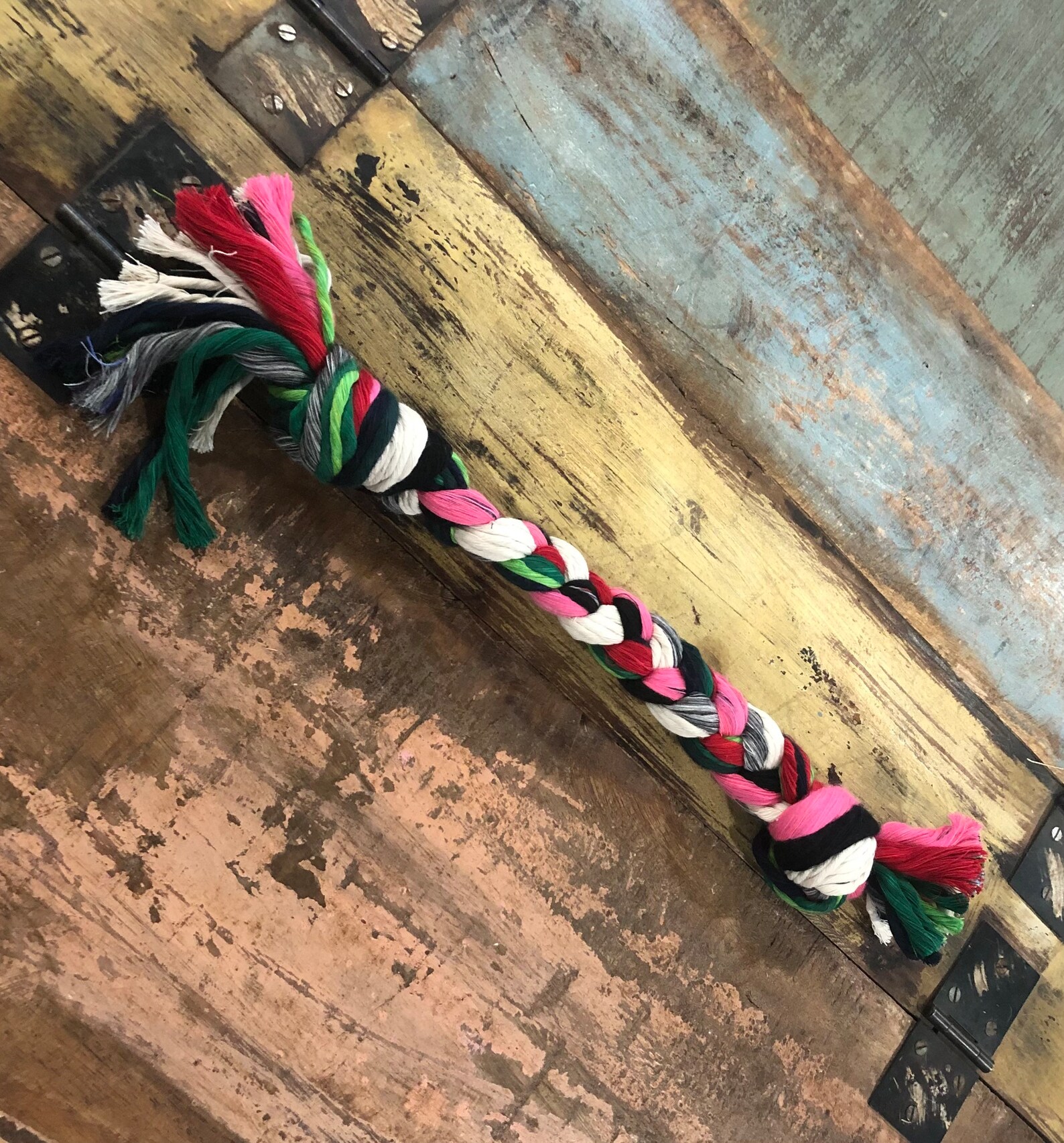 Braided Rope Dog Toy, Tough Dog Toy, Rope Dog Pull Toy, Pull Toy for ...