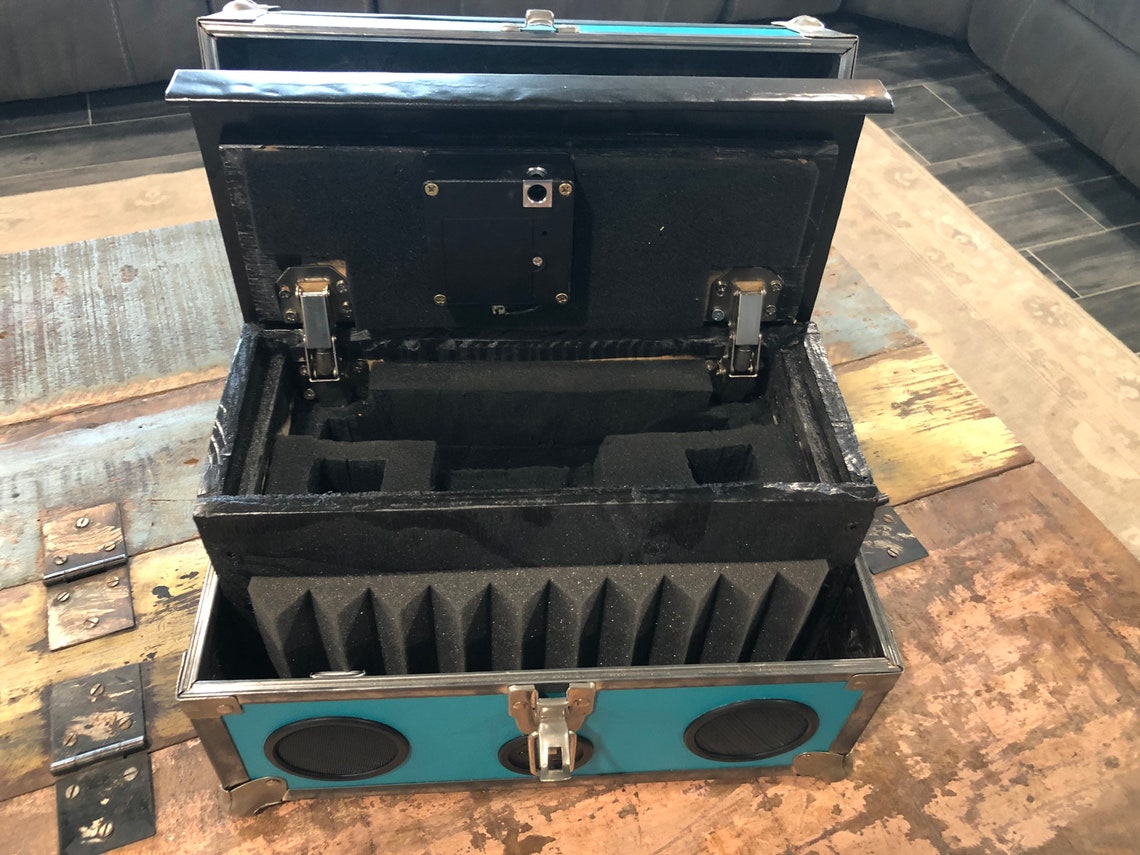 Mini Trunk Boom Box and Gun Safe Mini Foot Locker Speaker - Etsy