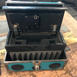 Mini Trunk- Boom Box and Gun Safe- Mini Foot Locker Speaker Box ...
