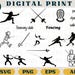 Fencing Bundle, Fencing Svg Bundle, Svg Eps Png AI, Fencing Clipart ...