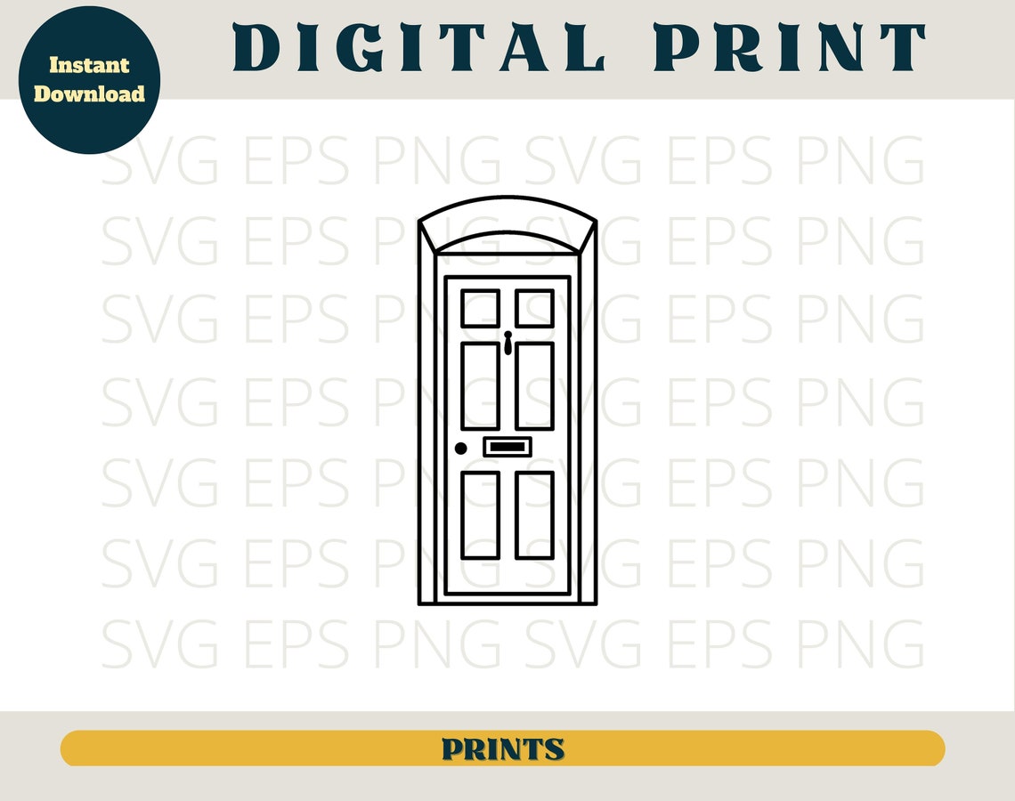 Door Svg, Doors Svg, Door Clipart, Doors Clipart, Door Cricut, Doors ...