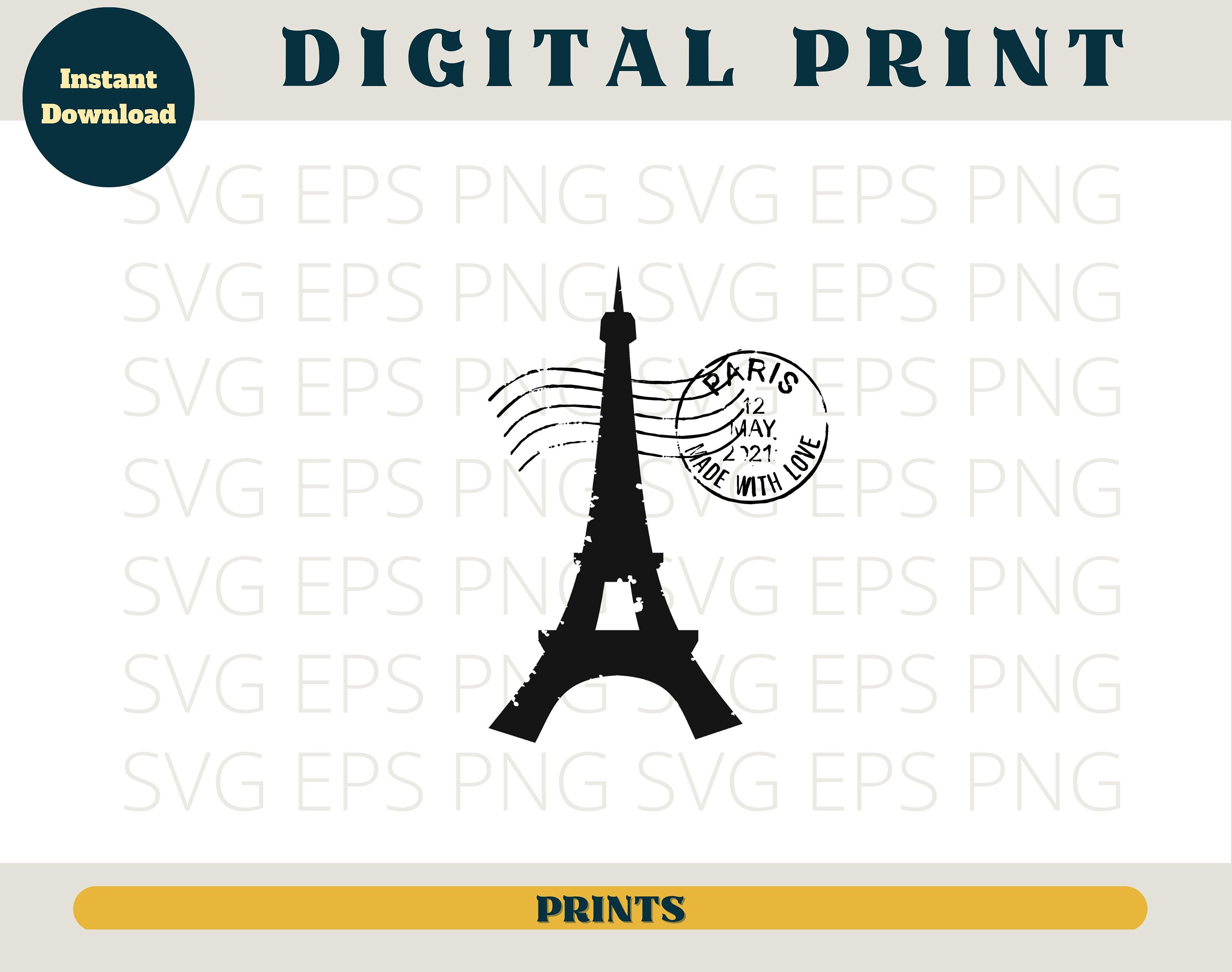 Paris France Bundle, Vintage Paris Bundle, Paris Lover, Eiffel Tower ...