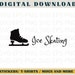 Ice Skating Bundle, Figure Skating Svg Bundle, Svg Eps Png AI, Ice ...