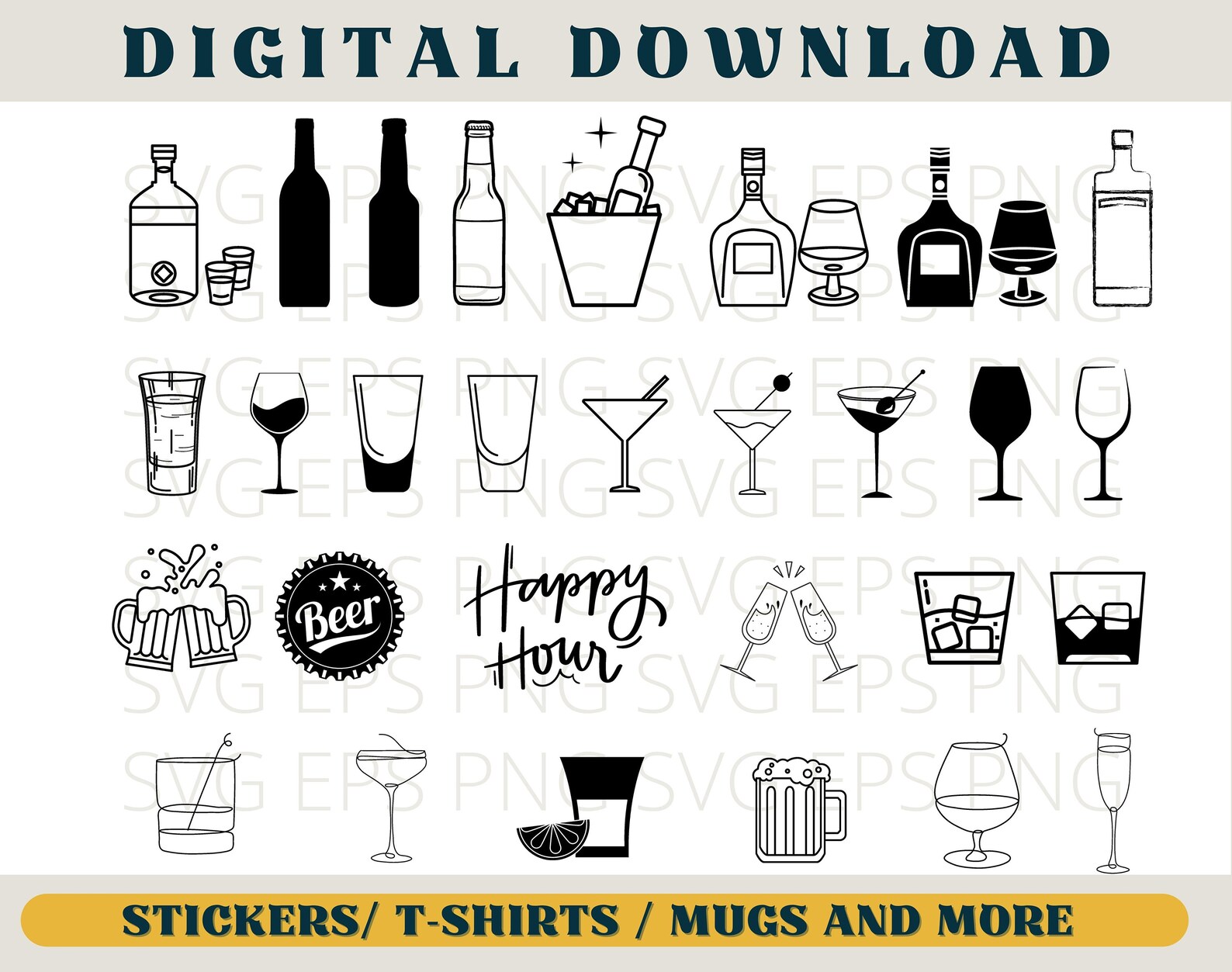 Alcohol Bundle, Alcohol Drinks, Beer, Wine, Vodka, Whiskey, Shot ...