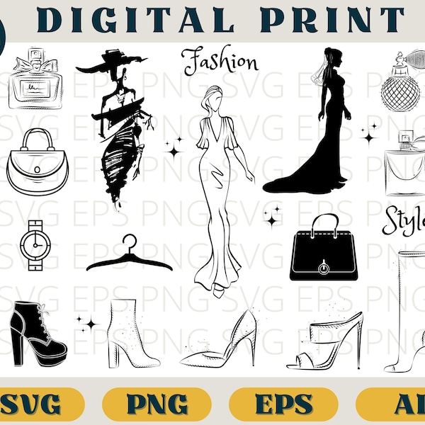 Fashion Brand Svg - Etsy