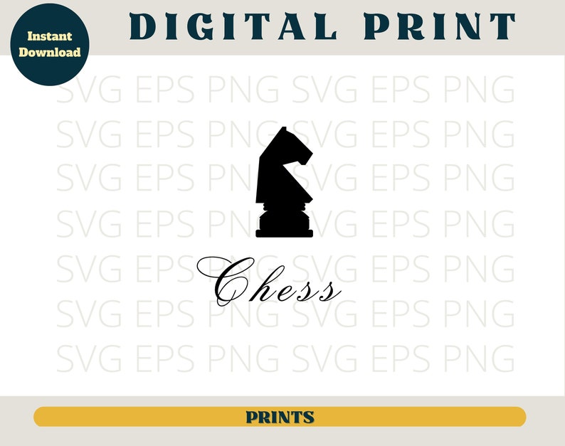 Chess Svg, Chess Clipart, Chess Board, Chess Pieces, Svg Png Eps Ai ...
