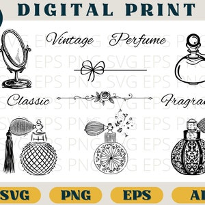 Perfume Svg, Perfume Bottle Svg, Perfume Clipart, Perfume Png ...
