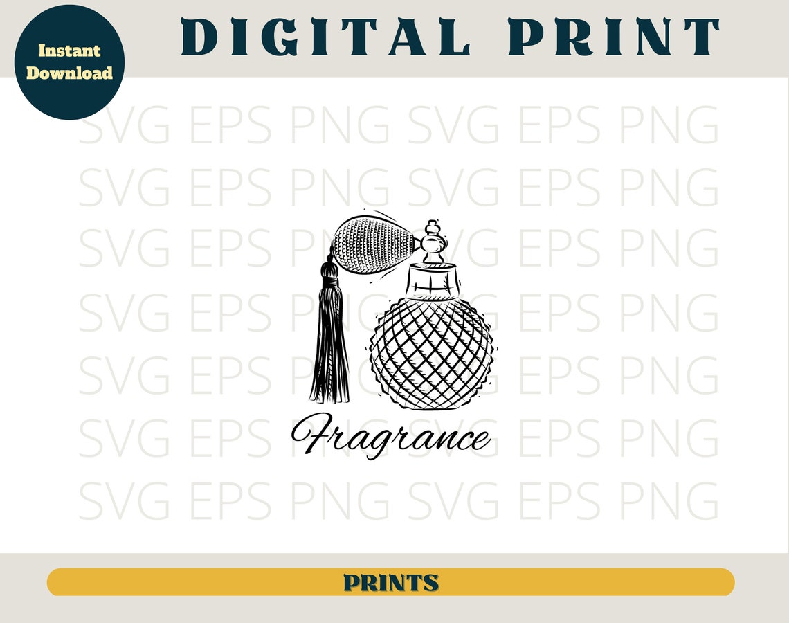 Perfume Svg, Perfume Bottle Svg, Perfume Clipart, Perfume Png ...