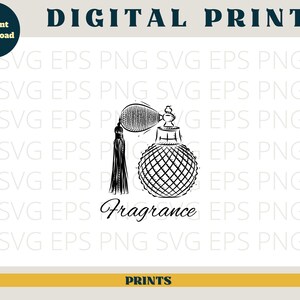 Perfume Svg, Perfume Bottle Svg, Perfume Clipart, Perfume Png ...