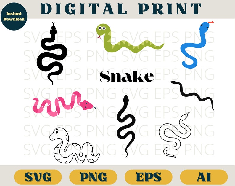 Snake Bundle, Snake Svg, Snake Clipart, Snake Cricut, Snake Png, Snake ...