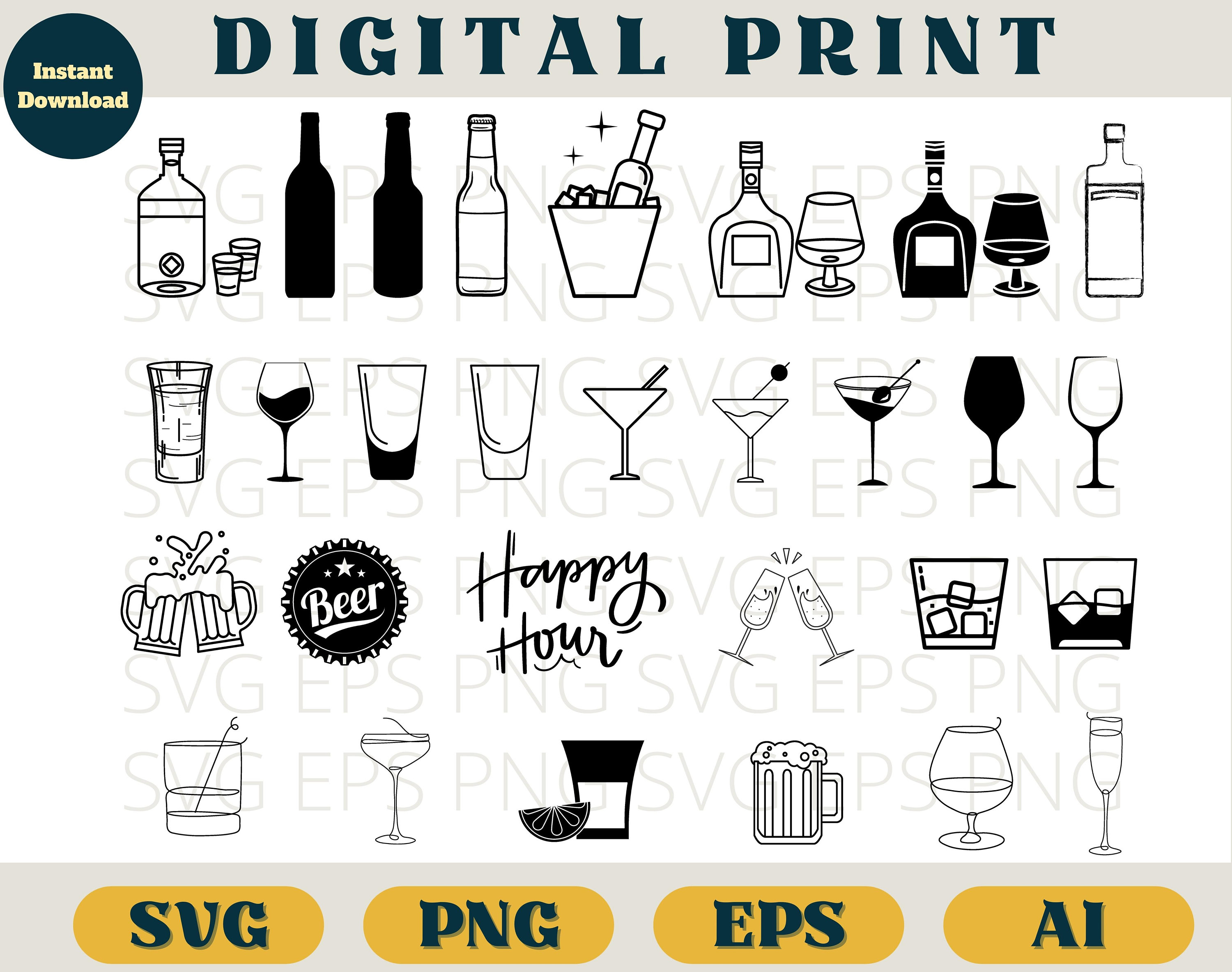 Alcohol Bundle, Alcohol Drinks, Beer, Wine, Vodka, Whiskey, Shot ...