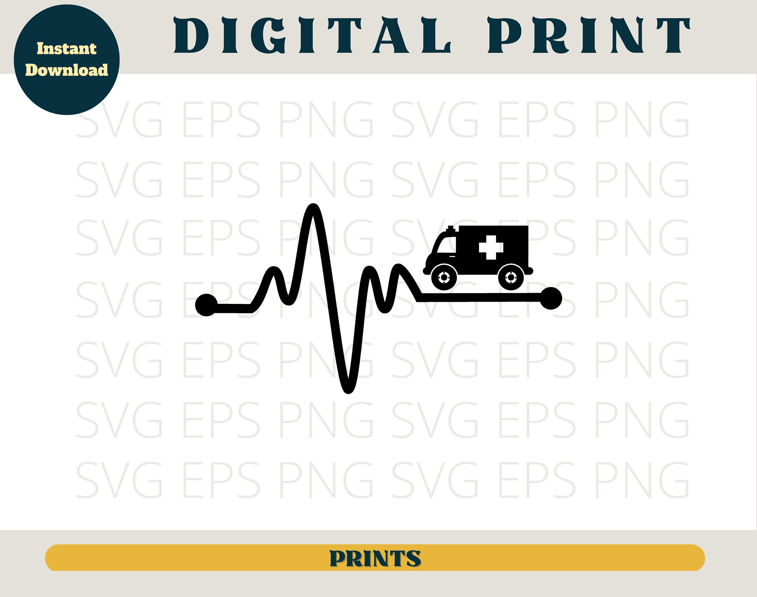Ambulance Svg, Ambulance Clipart Ambulance Bundle, Svg Png Eps Ai ...