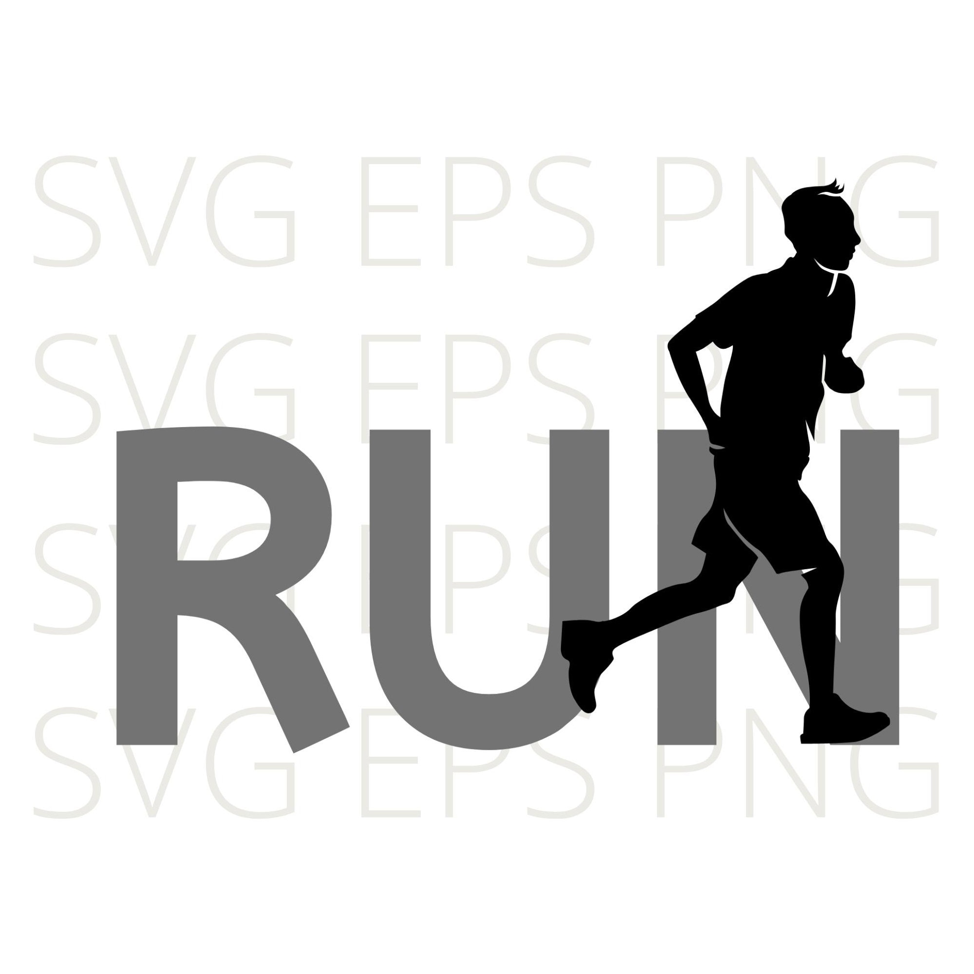 Runner Svg, Run Svg, Marathon Svg, Runner Clipart, Run Clipart ...