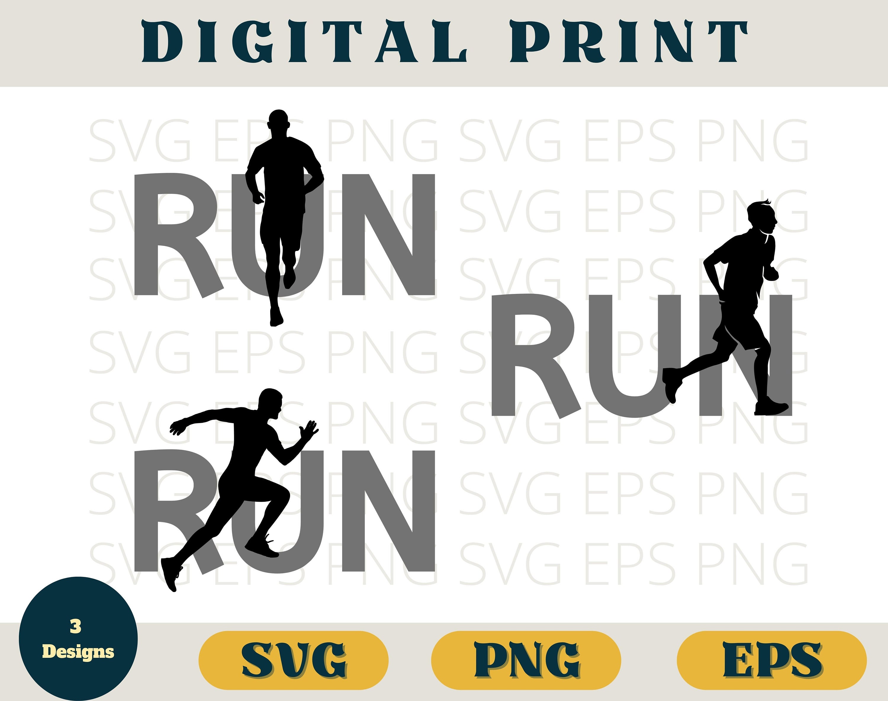 Runner Svg, Run Svg, Marathon Svg, Runner Clipart, Run Clipart ...