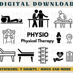 Physio Svg, Physio Clipart, Physio Cricut, Physio Cut File, Physio ...