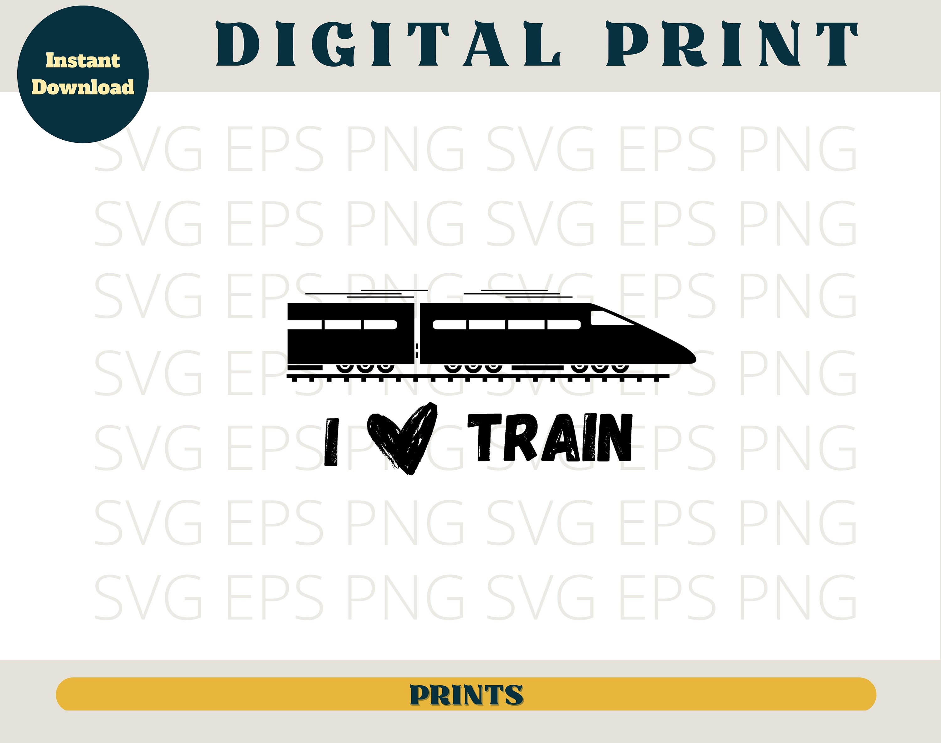 Train Svg, Train Png, Train Clipart, Tram Svg, Subway Svg, Train Vector ...