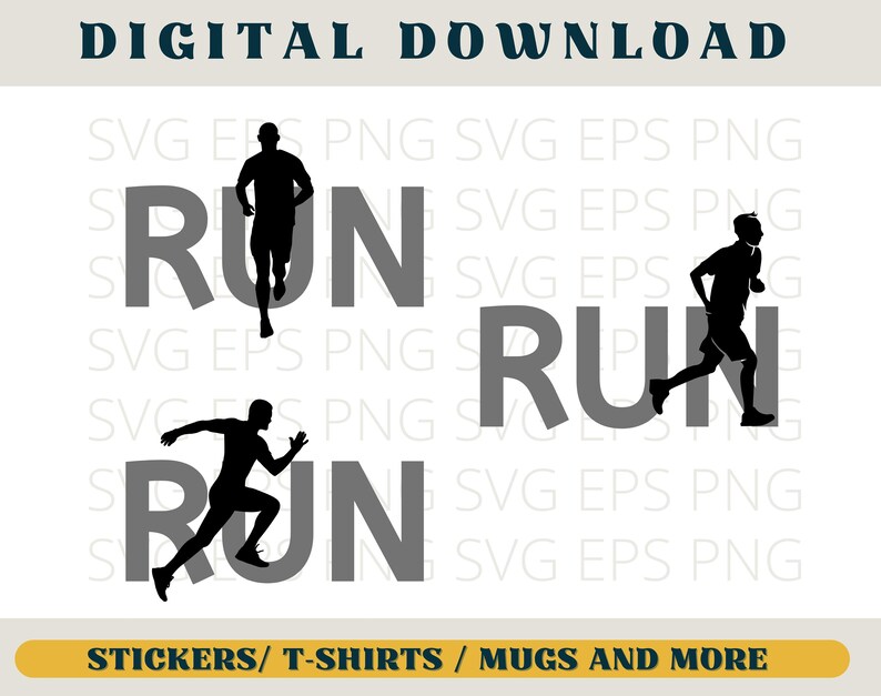 Runner Svg, Run Svg, Marathon Svg, Runner Clipart, Run Clipart ...