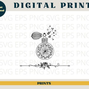 Perfume Svg, Perfume Bottle Svg, Perfume Clipart, Perfume Png ...