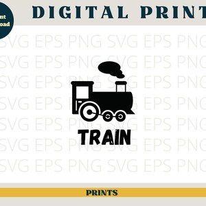 Train Svg, Train Png, Train Clipart, Tram Svg, Subway Svg, Train Vector ...