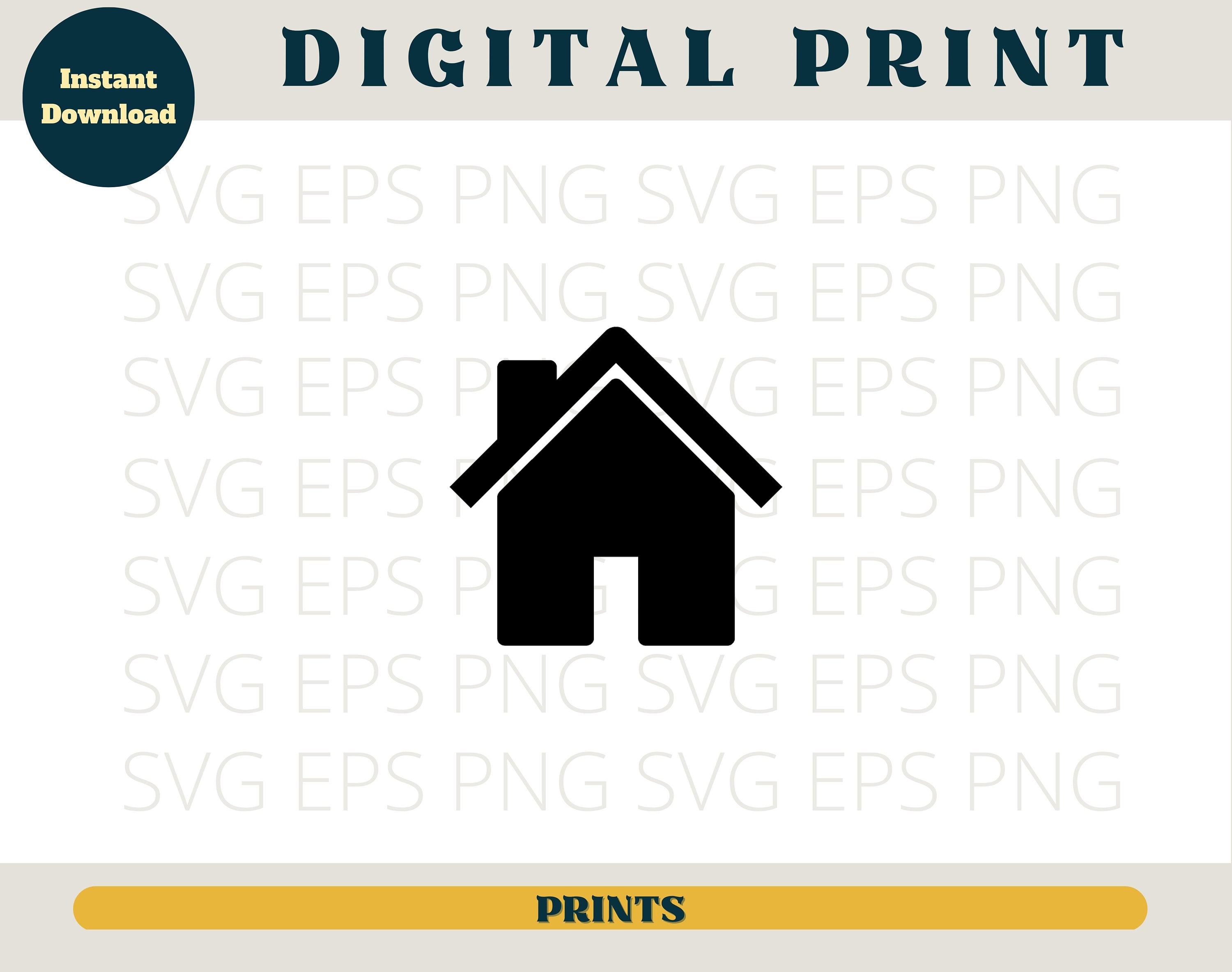 House Svg, House Clipart, House Vector, Sweet Home Svg, Home Sweet Home ...