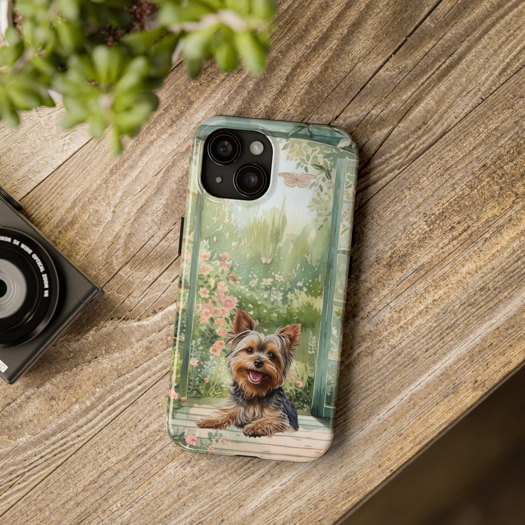 Yorkie Dog Phone Case, Yorkshire Terrier Cover, Tough Cases for iPhone ...