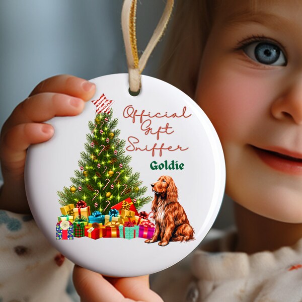 Setter Ornament - Etsy